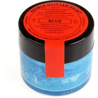 BUY BAKING AND CAKE DECORATIONS ONLINE. SUGARFLAIR EDIBLE BLUE GLITTER ...