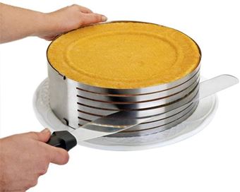 BUY BAKING AND CAKE DECORATIONS ONLINE. CAKE LAYER SLICING KIT