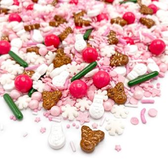 BUY BAKING AND CAKE DECORATIONS ONLINE. RUDOLPH AND FRIENDS SPRINKLE M