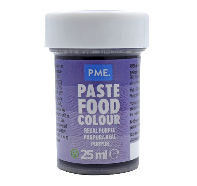 BUY BAKING AND CAKE DECORATIONS ONLINE. REGAL PURPLE PASTE COLOUR EDIB