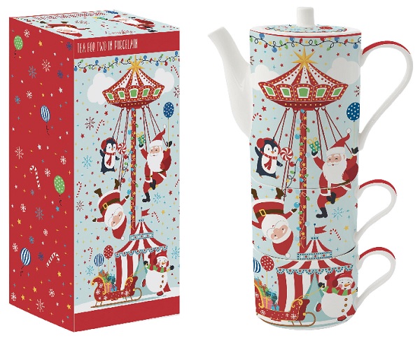 BUY BAKING AND CAKE DECORATIONS ONLINE. CAROUSEL TEA SET INCLUDES TEAP