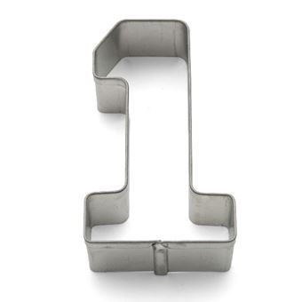 BUY BAKING AND CAKE DECORATIONS ONLINE. NUMBER 1 COOKIE CUTTER
